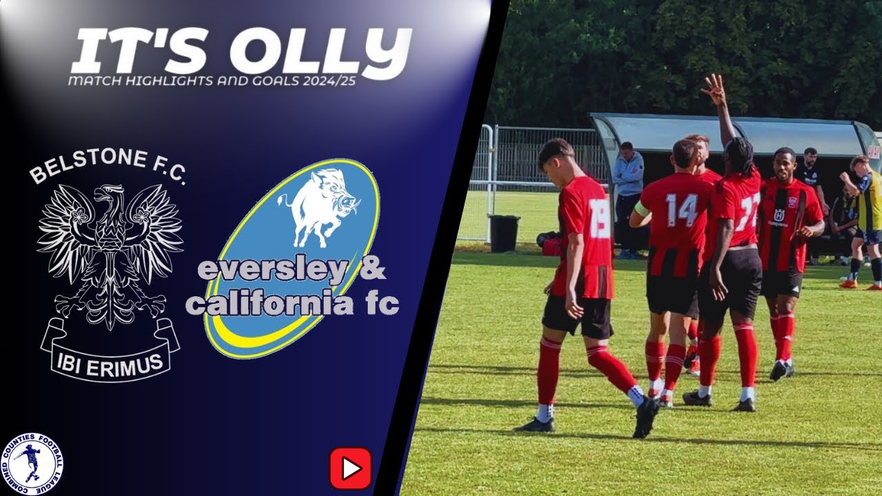 Belstone FC vs Eversley & California | Combined Counties FL Division 1 ...