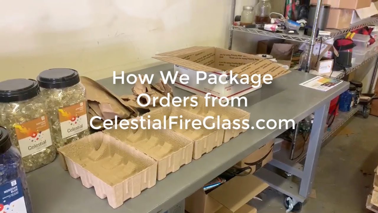 Our 3-Step Process for Packaging Your Fire Glass - YouTube