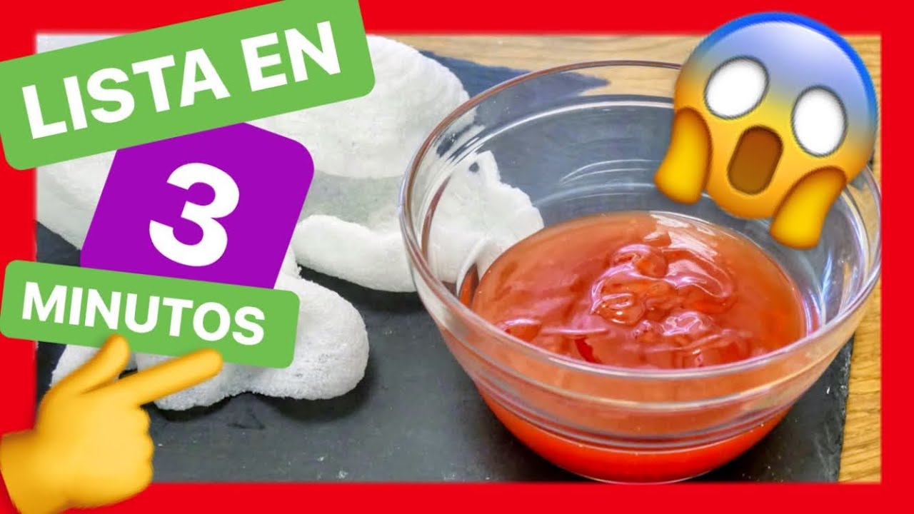 SALSA AGRIDULCE CHINA Casera Fácil y Rápida 👉(lista en 3 minutos) sweet ...