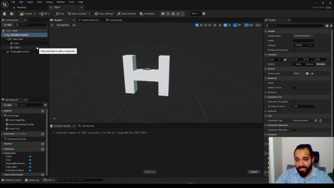 مقدمة عن البلوبرينت في أنريل إنجين - الدرس الأول-الجزء 2 | Intro to Blueprint unreal engine 5 L1 ...