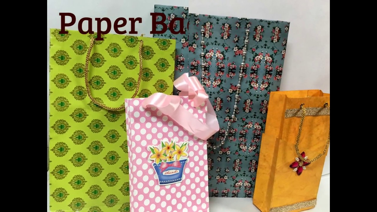 Paper bag - YouTube