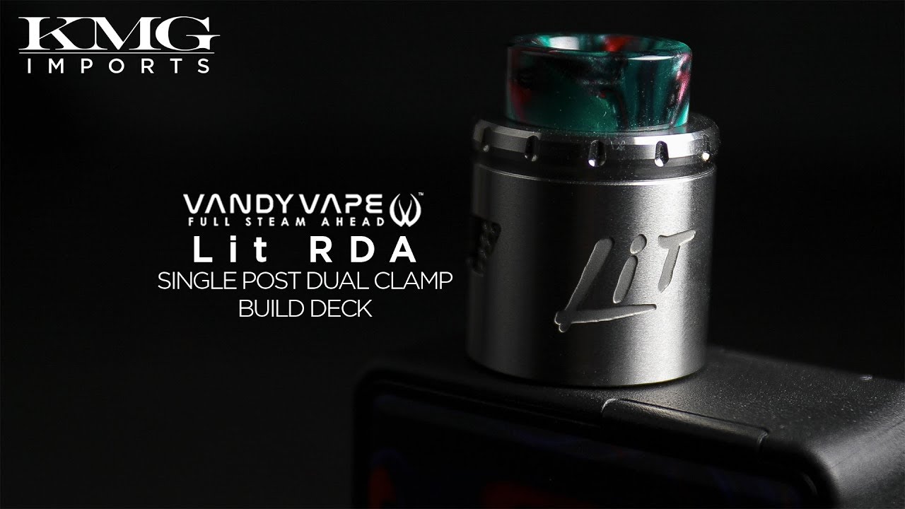 Vandy Vape Lit RDA First Look! - KMG Imports & Distribution - YouTube