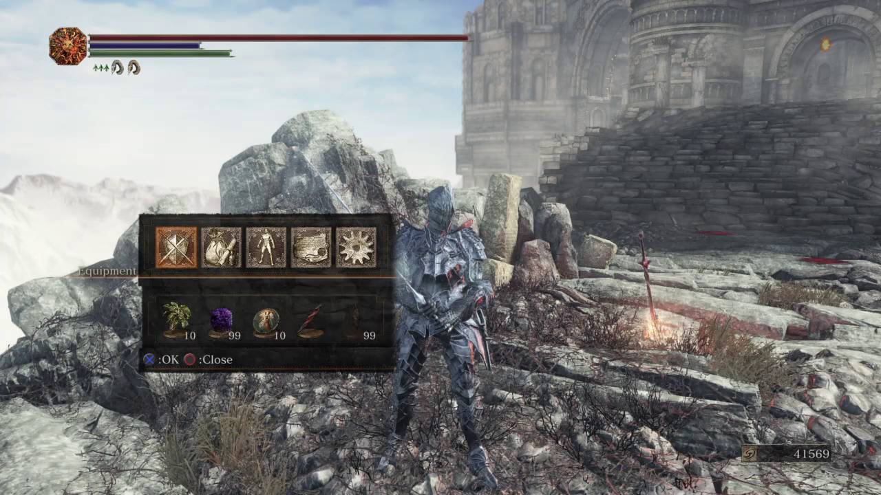 DARK SOULS™ III Irithyll Straight Sword and Outrider Armor set - YouTube