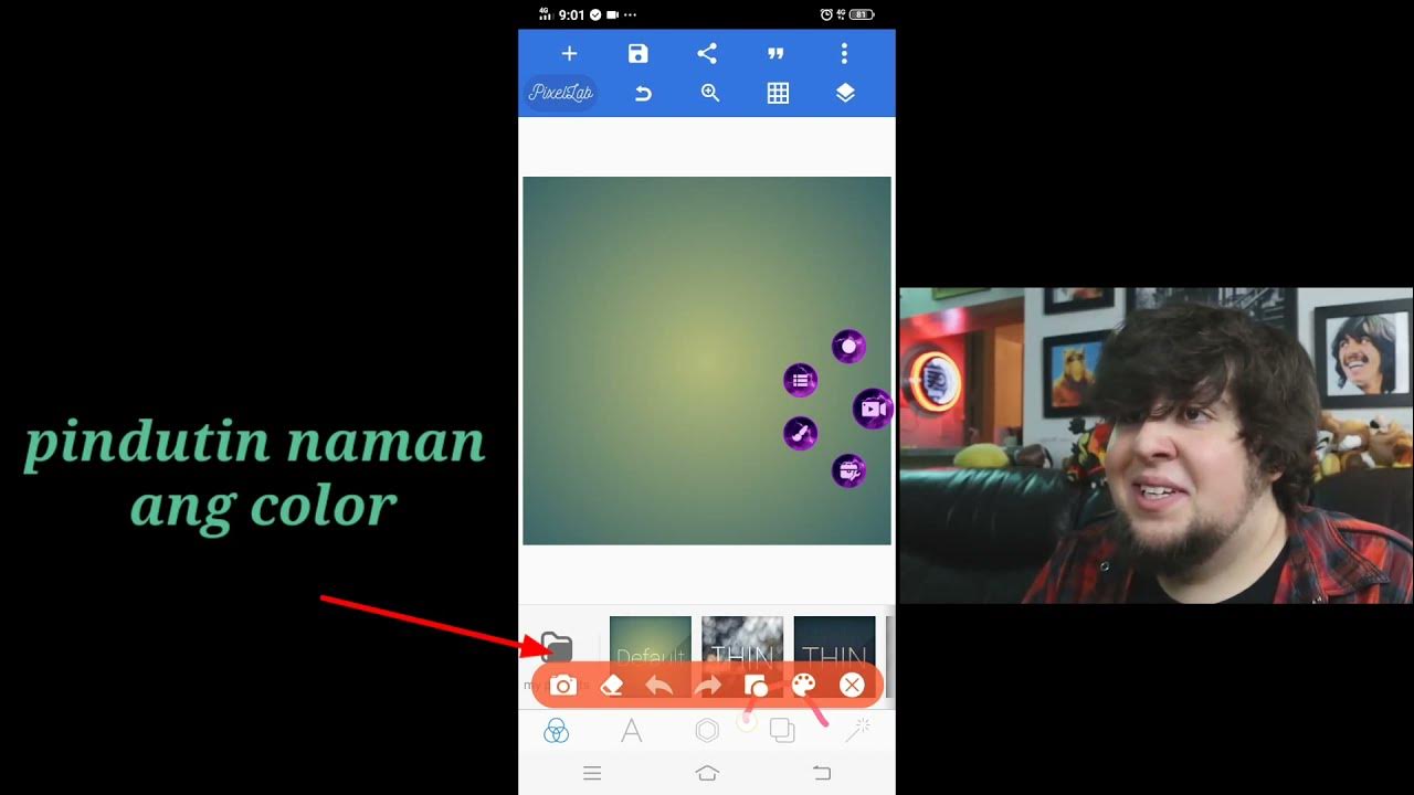 How to make insection logo? Using by PIXEL LAB( easy tutorial step by step)(taglish version 2020 ...