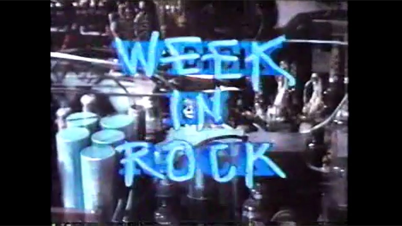 MTV Week in Rock | Covers news from mid-May 1995 | partial recording ...