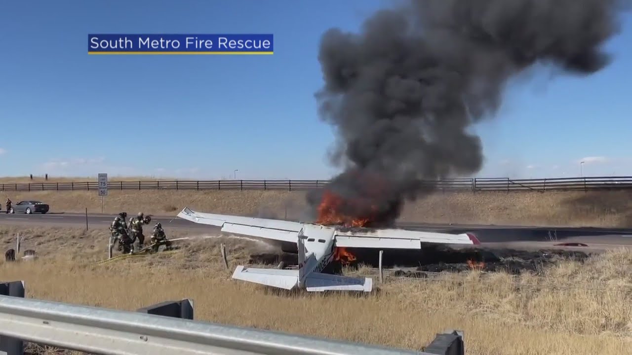 Plane Crash At E-470 Median Had Last-Minute Approach Change, Forced ...