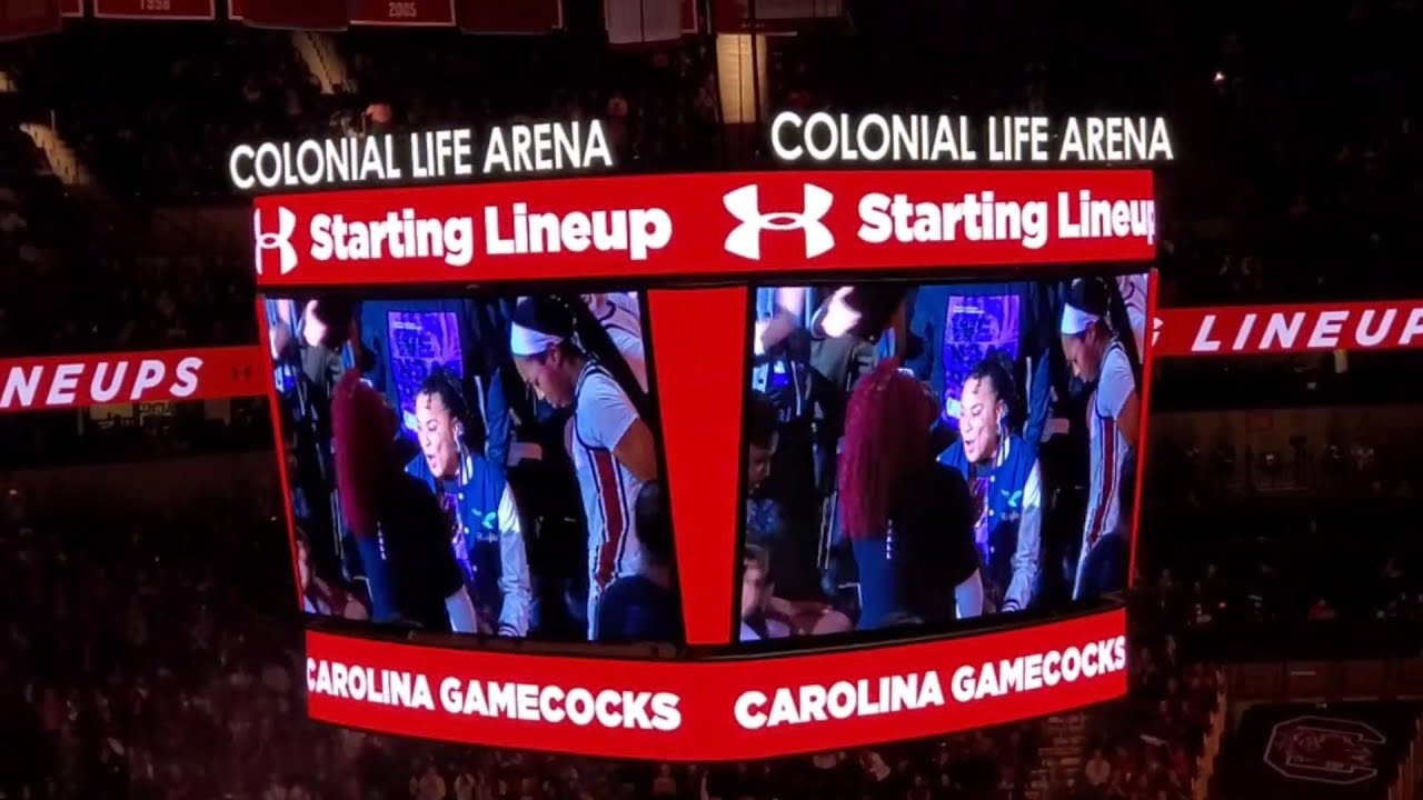 Pre-game | Hype Videos | Starting Lineups | Oklahoma vs South Carolina ...