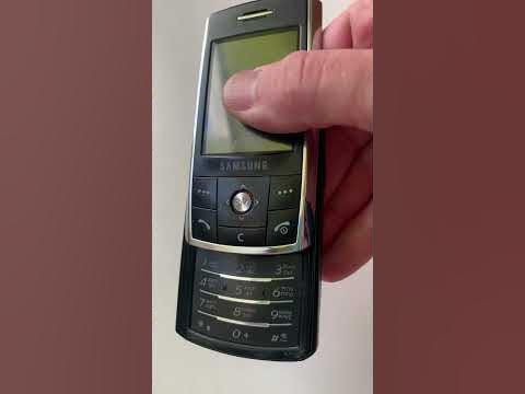 Samsung SGH-D800 - стройный брутал - YouTube
