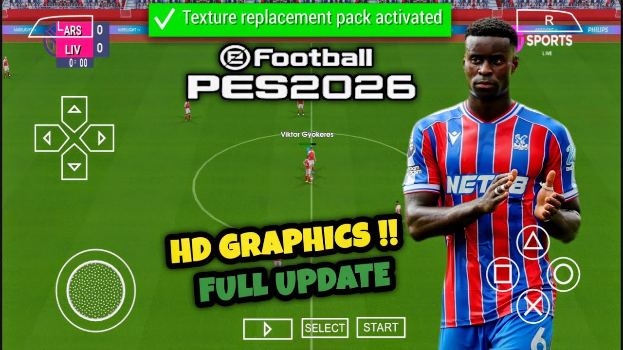 eFootball PES 2026 PPSSPP ORIGINAL ISO DOWNLOAD PES 2026 PSP FULL KITS ...