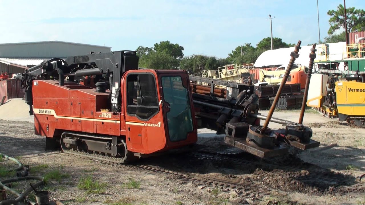 MTI Equipment - Ditch Witch JT7020 Mach 1 Directional Drill Test Part 3 ...