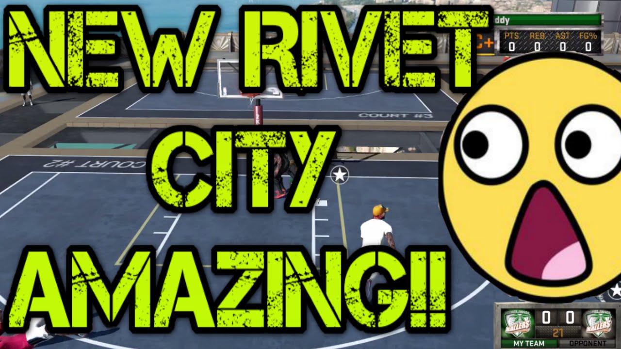 NBA 2K16 - FIRST GAME AT NEW RIVET CITY PARK (WOW RIVET) - YouTube