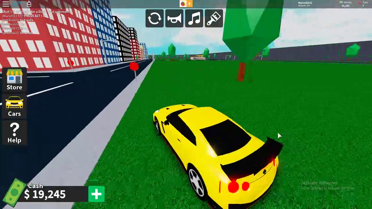 How to drive automatically in ROBLOX Vehicle Simulator - YouTube