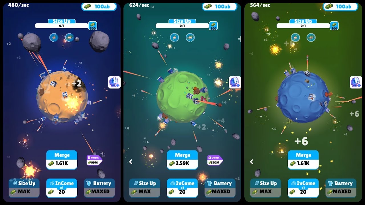 Destroy Meteorite Tycoon Game Mobile Game | Gameplay Android & Apk - YouTube