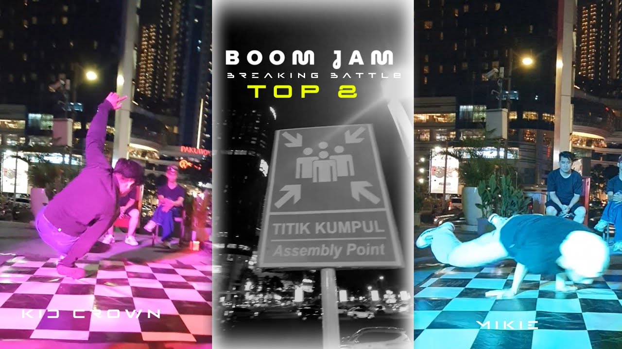 BOOM JAM BREAKING BATTLE 2024 🇮🇩 TOP 8 🇮🇩 BBOY KID CROWN vs MIKI - YouTube