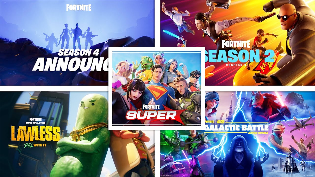 Evolution of All Fortnite Cinematic Story Trailer | Season 1 - 35 - YouTube