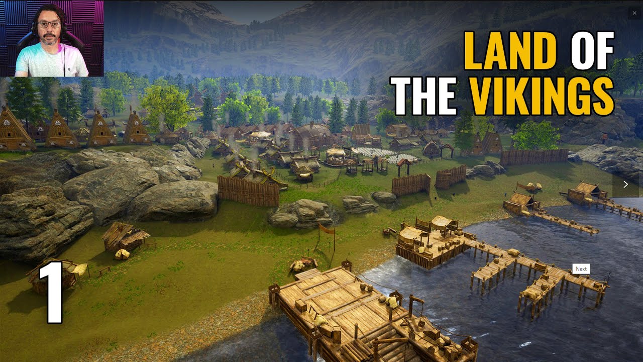🏰 ¿Nuevo Banished? LAND OF THE VIKINGS - Ep 1 | Gameplay Español - YouTube