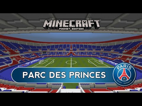 Minecraft - Parc des Princes - PSG Stadium + Download (MCPE) - YouTube