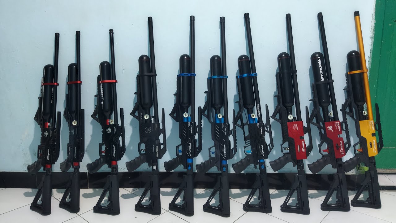Amazing PCP BOCAP 500CC TACTICAL air rifle (Live) - YouTube