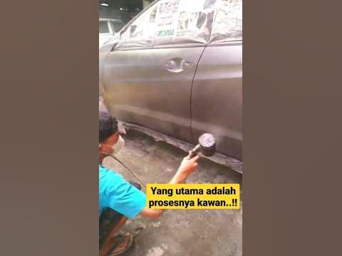 Amplas,Foksi dan Cat dasar .Mobil Honda HRV. RESTORASI #shorts - YouTube