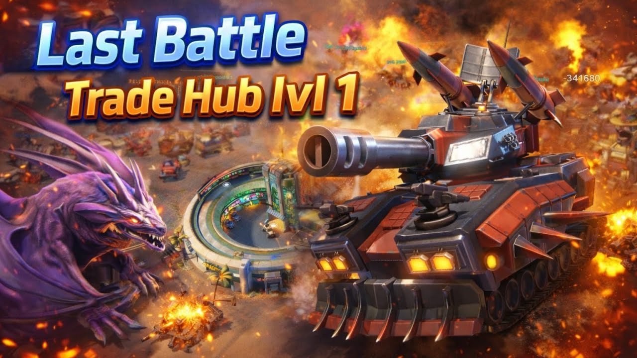 Last Battle Trade Hub lvl 1 - Last Z Gameplay - YouTube