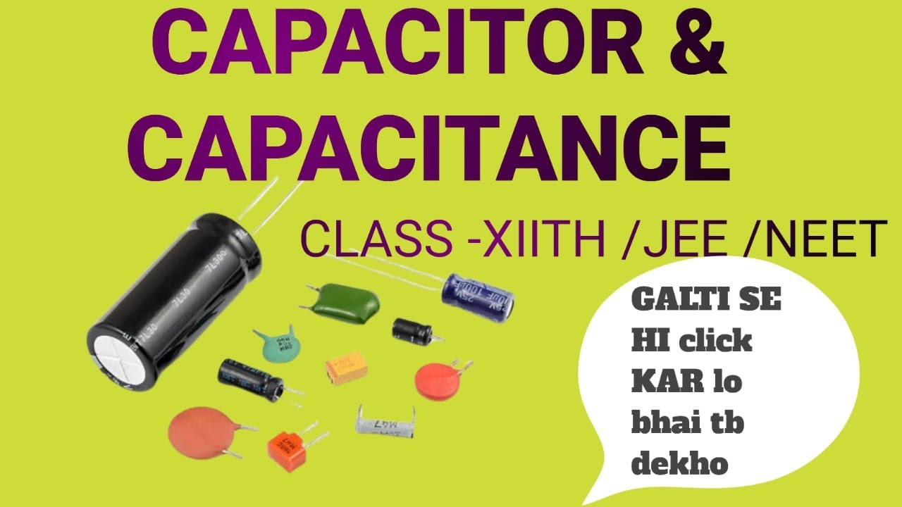 ''Dimension and SI unit of capacitance''#capacitor #capacitance NCERT ...
