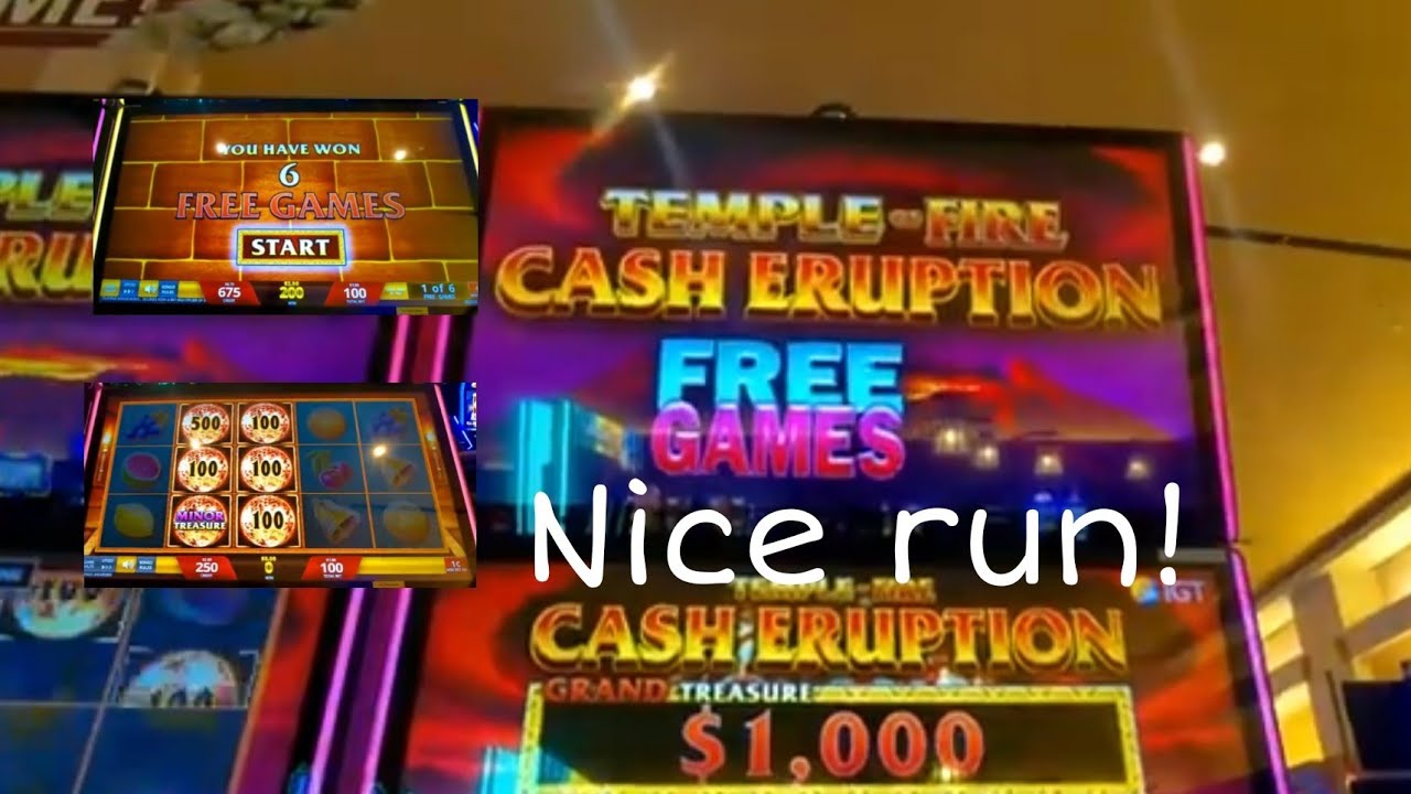 Cash Eruption slot! - YouTube