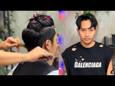 SB19 Felip Hair Color Change Long Blonde to Short Black - YouTube