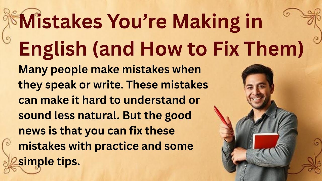 Mistakes You’re Making in English (and How to Fix Them) || Graded ...