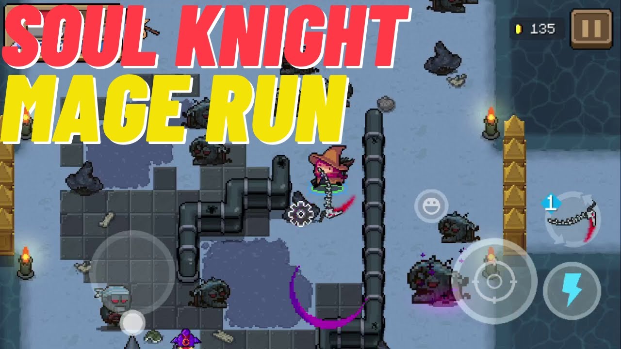 Soul Knight Mage Run Gameplay - YouTube