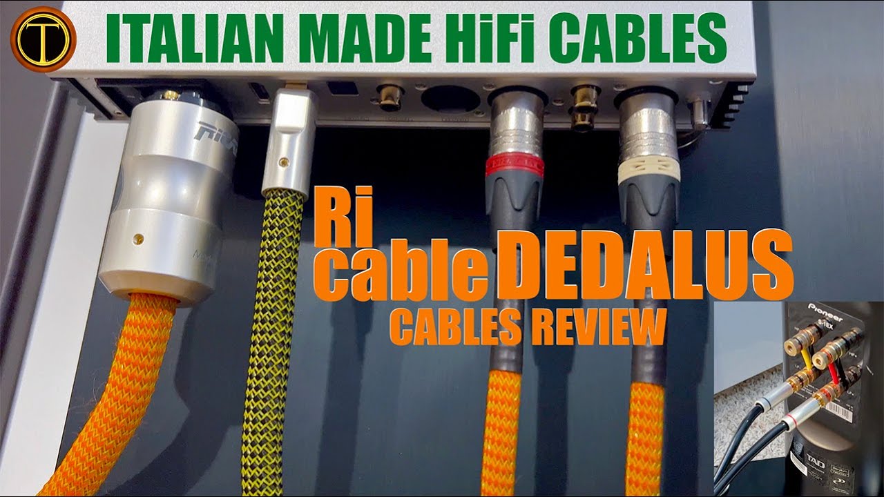 Ricable Dedalus High End Audio Cables Experience - YouTube