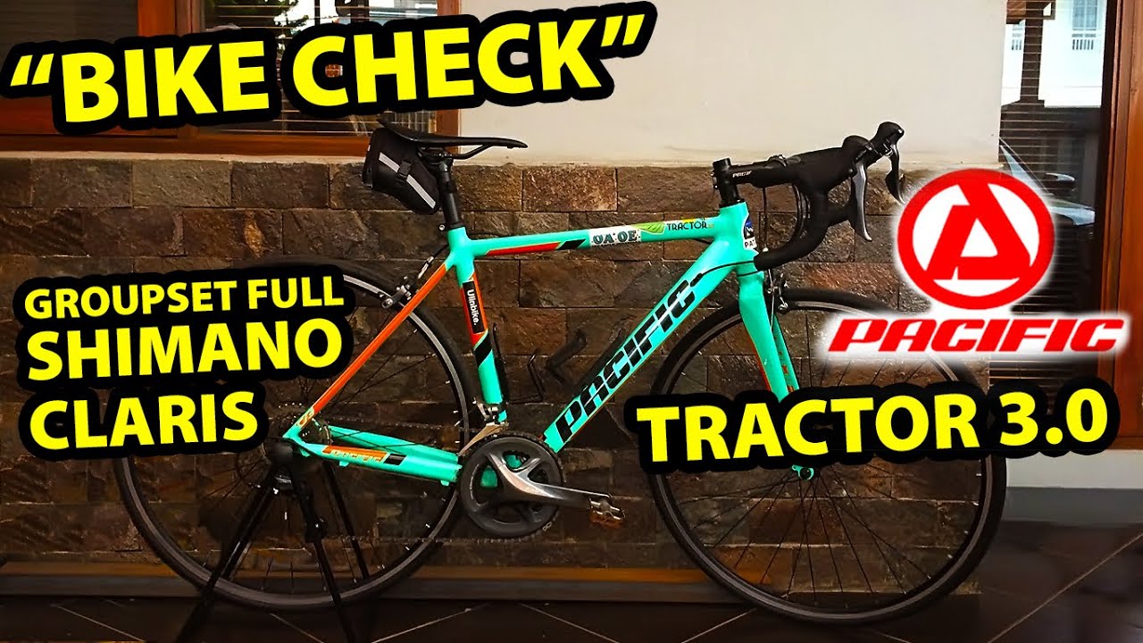 Review Road Bike Pacific Tractor 3.0 Tahun 2019 - YouTube