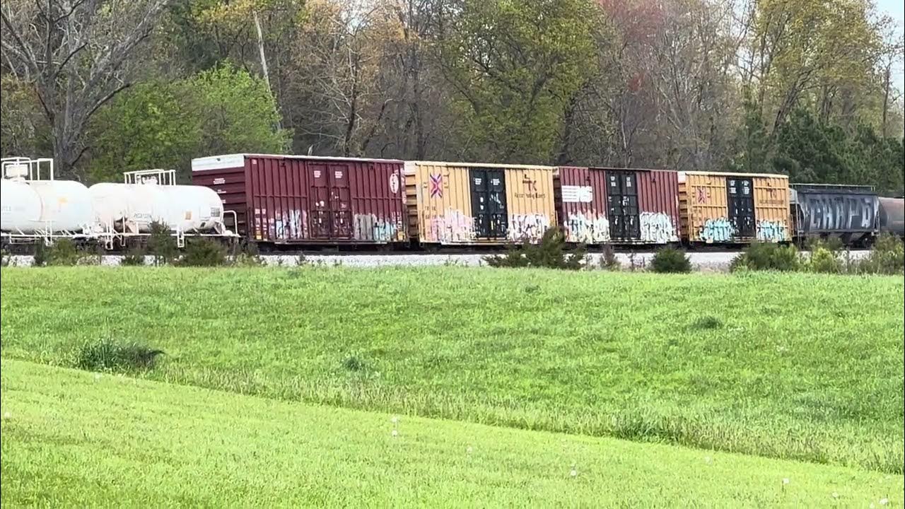 SB NS with UP 8865 - UP 6155 in Cohutta Georgia 04/08/24 - YouTube