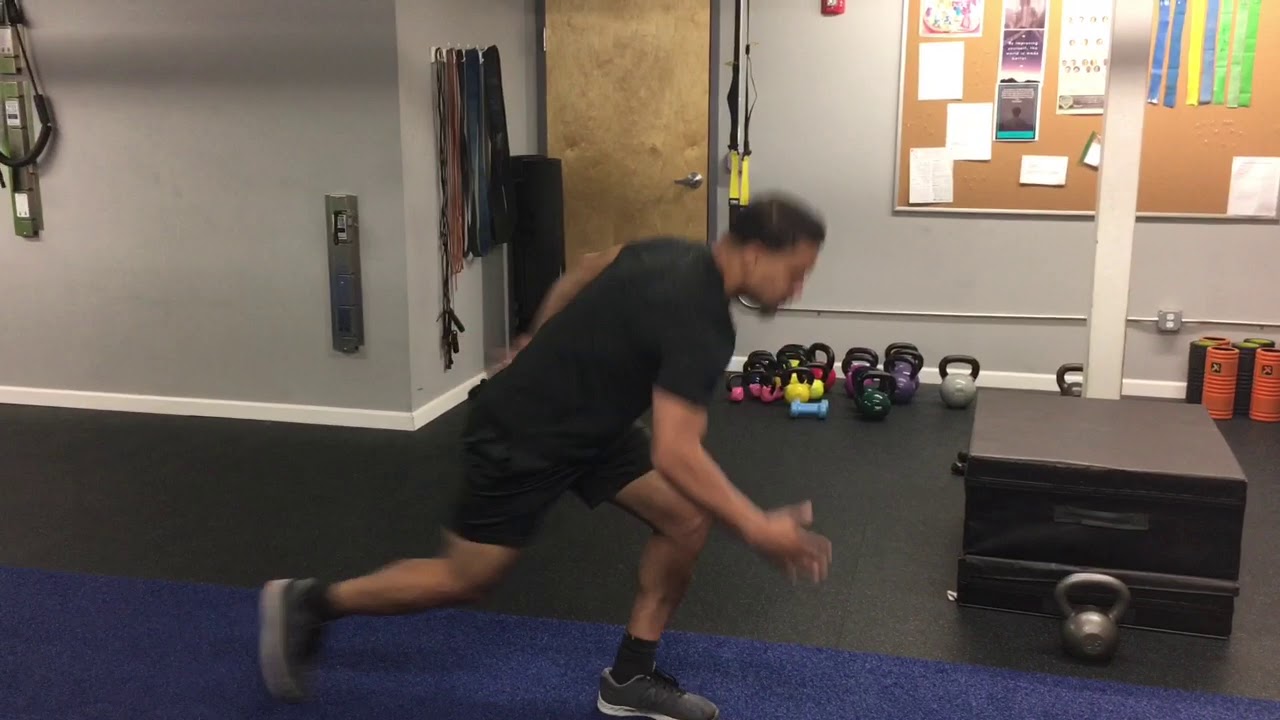 Sprinter lunge - YouTube
