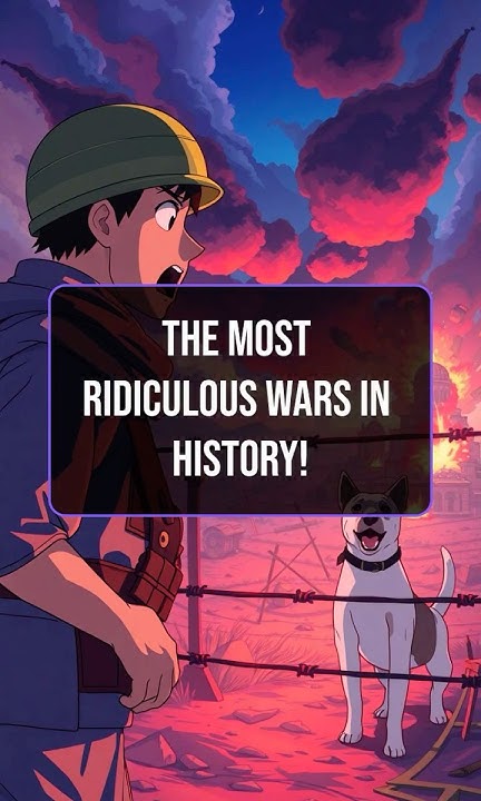 The Most Ridiculous Wars in History! #history #war #didyouknow - YouTube