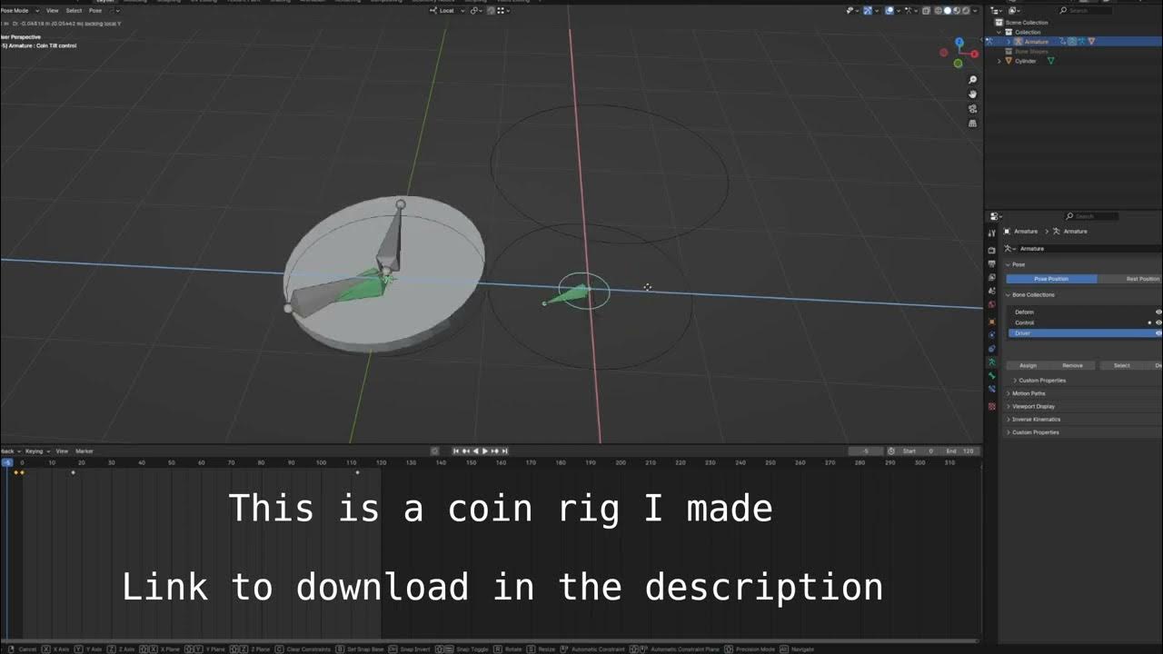 Coin Rig for blender - YouTube