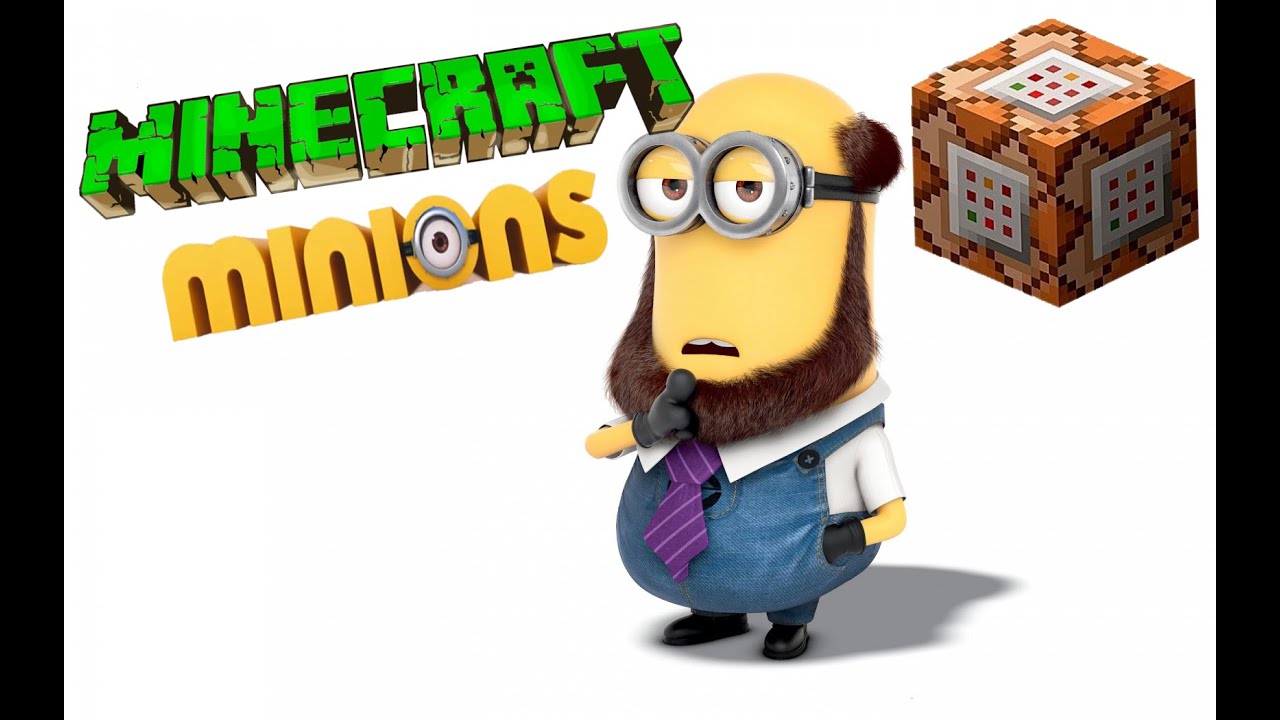 Minecraft Command Block| Minion помощник ★ - YouTube