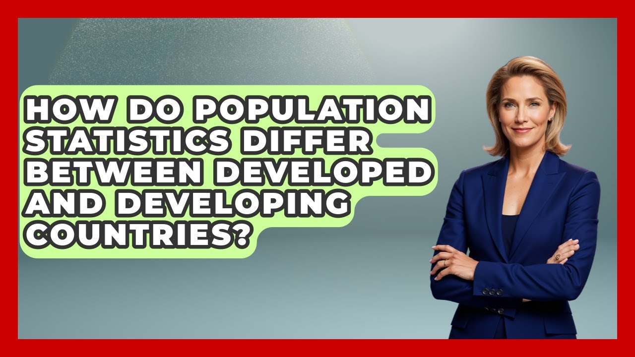 How Do Population Statistics Differ Between Developed And Developing Countries? - YouTube