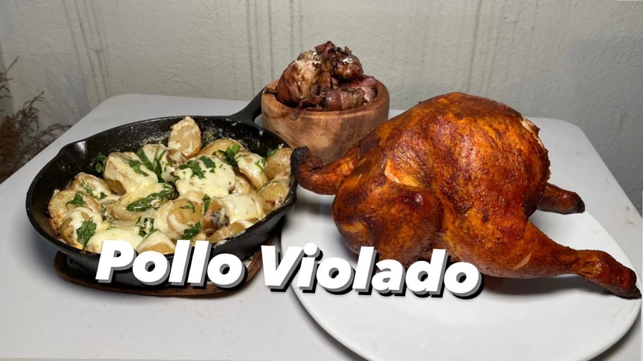 Pollo Violado // Pollo sentado // Pollo a la cerveza - YouTube
