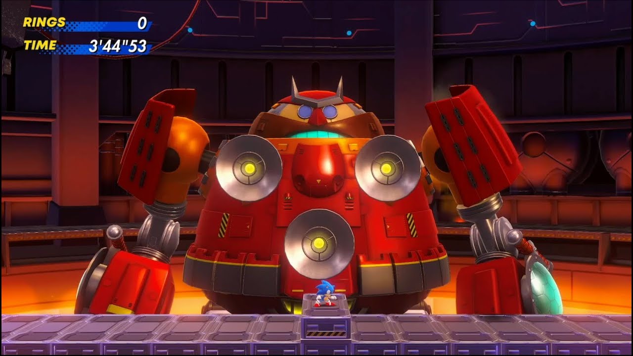 Sonic Superstars: Egg Fortress Zone Act 2 (Sonic) [1080 HD] - YouTube