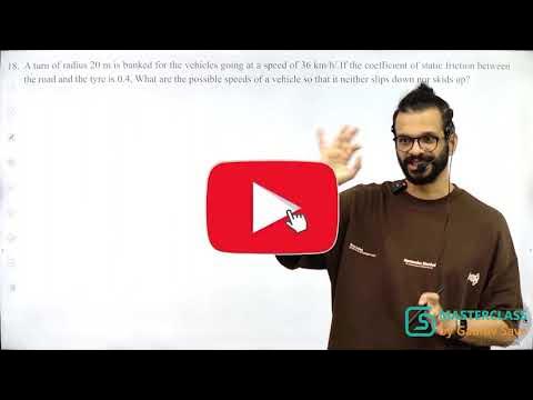 Mastering Concept of Circular Motion | HC Verma Question 18 | JEE NEET - YouTube