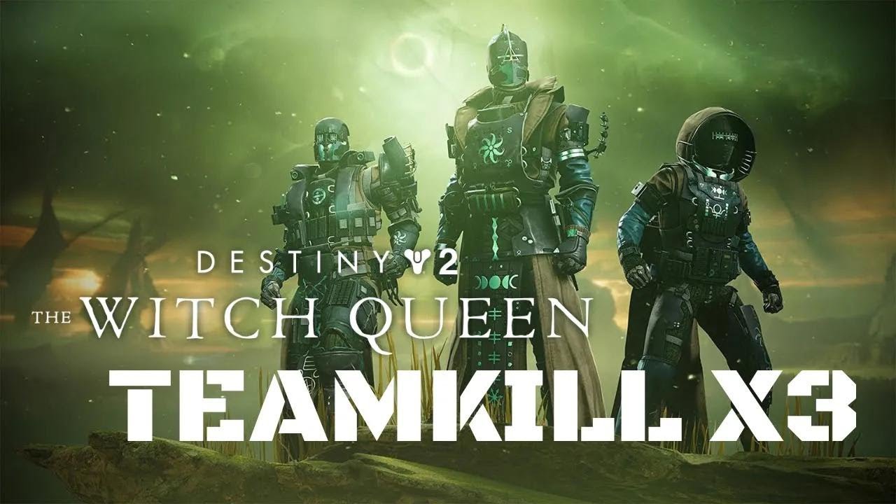 Destiny 2 Teamkill x3 (Team Killed Three Other Guardians) - YouTube