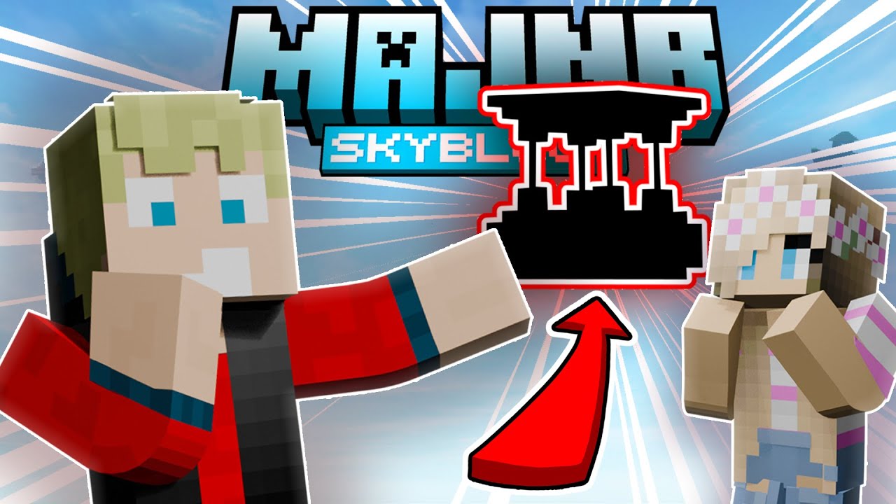 TAJNÝ OSTROV s END PORTÁLOM! 😱 | MAJNR SKYBLOCK #2 - YouTube