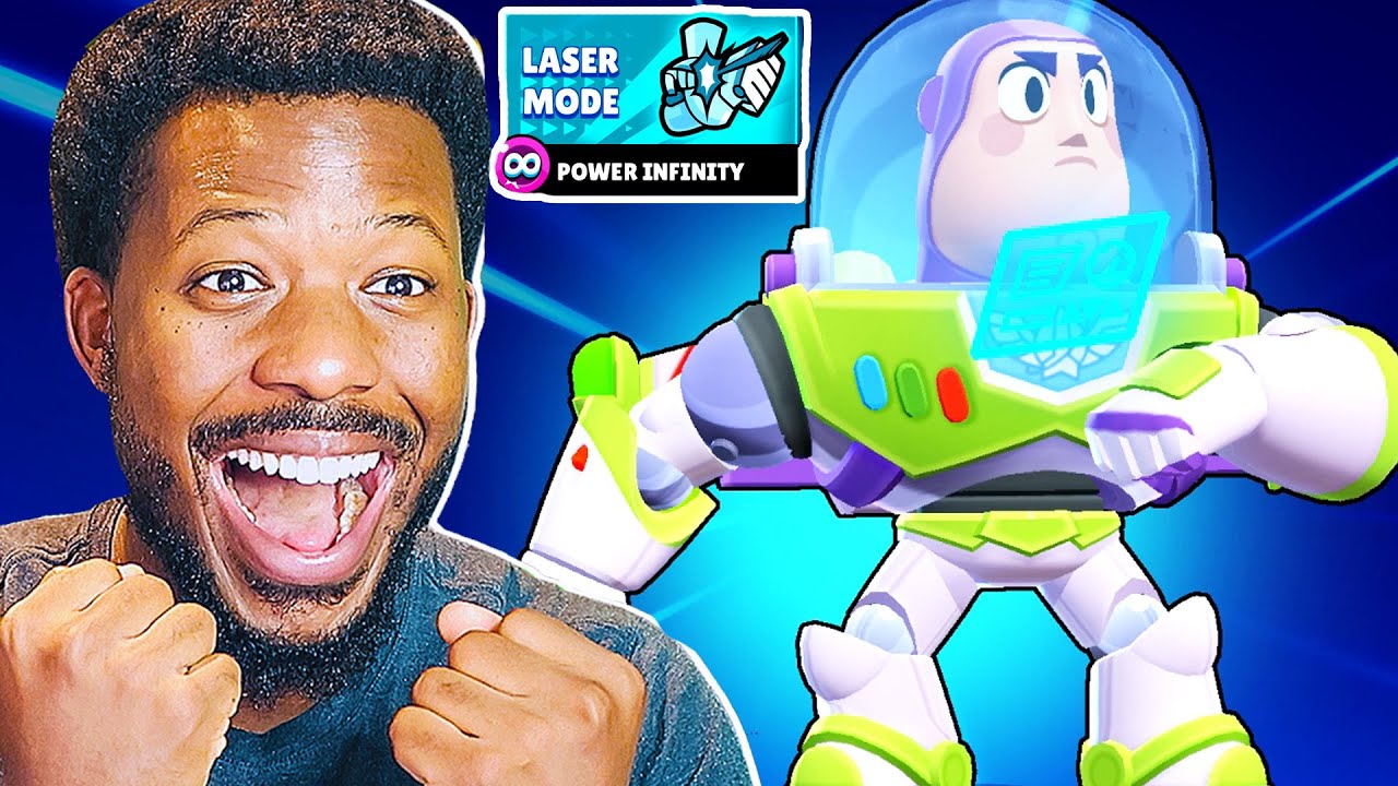 NEW BUZZ LIGHTYEAR Brawler in LASER MODE! | Brawl Stars - YouTube