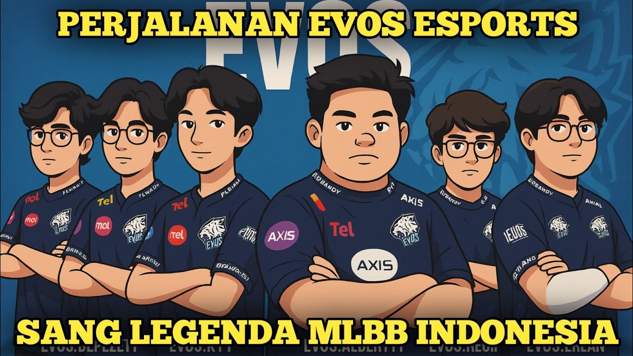 CERITA SINGKAT, PERJALANAN EVOS ESPORT MLBB | SANG LEGENDA MLBB ...