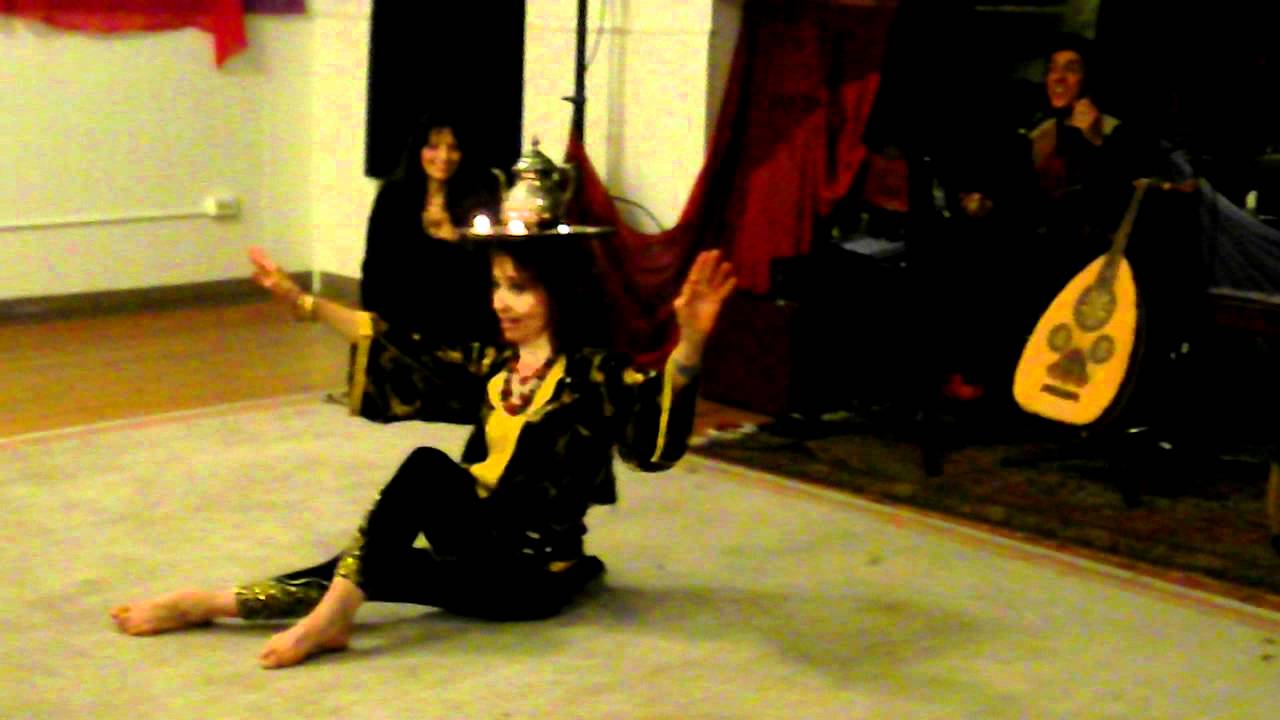Denver Belly Dancer Moroccan dance Tray balancing - YouTube