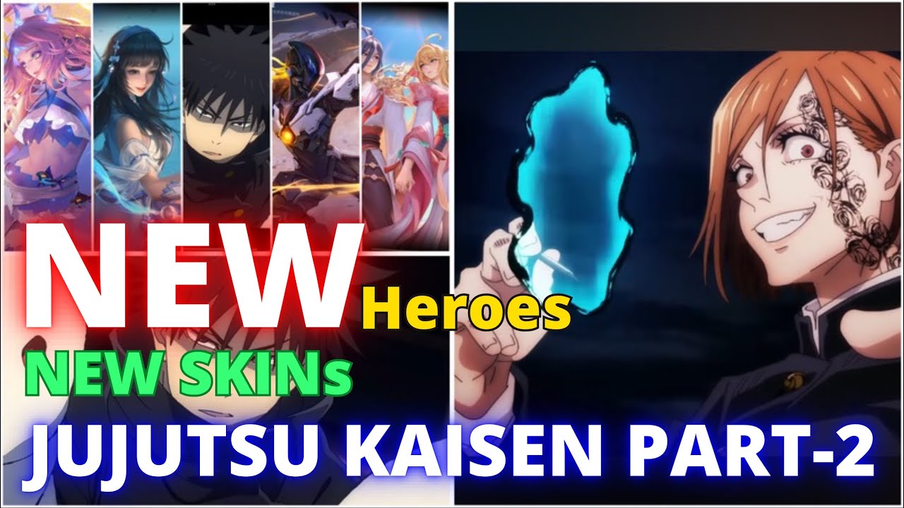 HOK Upcoming New Heroes Shi, Mi Yue, Yixing, Free Skin | Jujutsu Kaisen ...