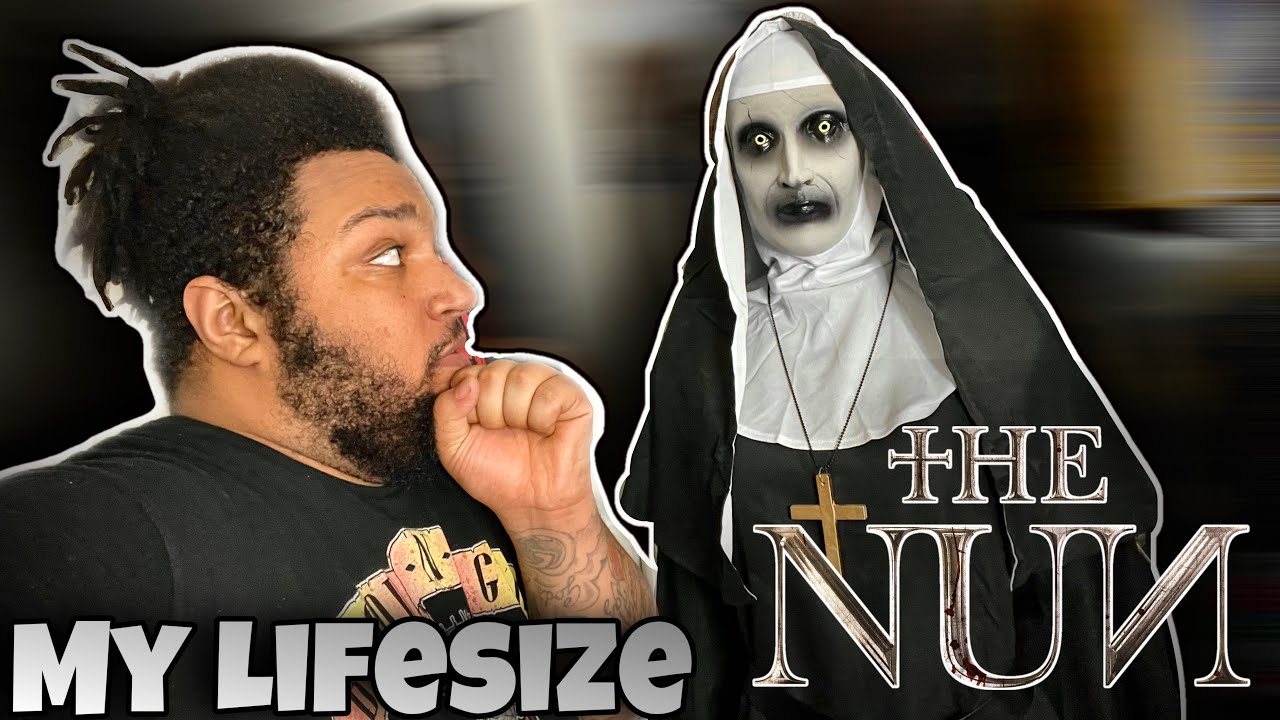My Life Size Nun (Valak) From The Conjuring 2 Review - YouTube