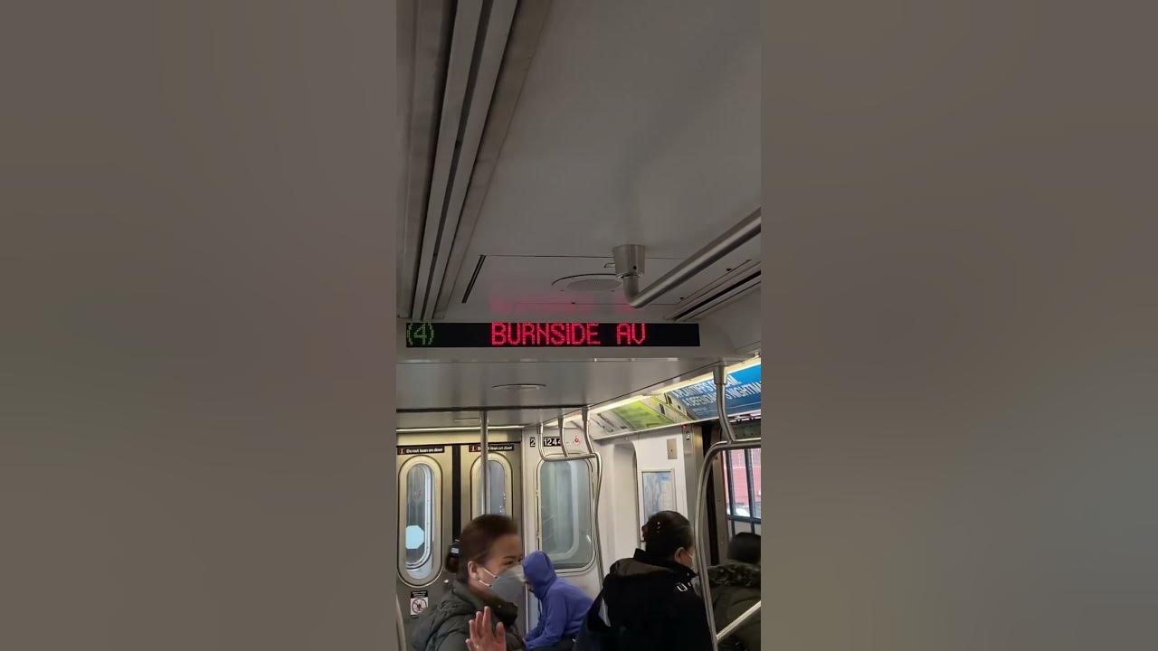 R142 4 Train To Burnside Avenue Announcement At 167 Street #mta #nycsubway #shortvideo #shorts ...