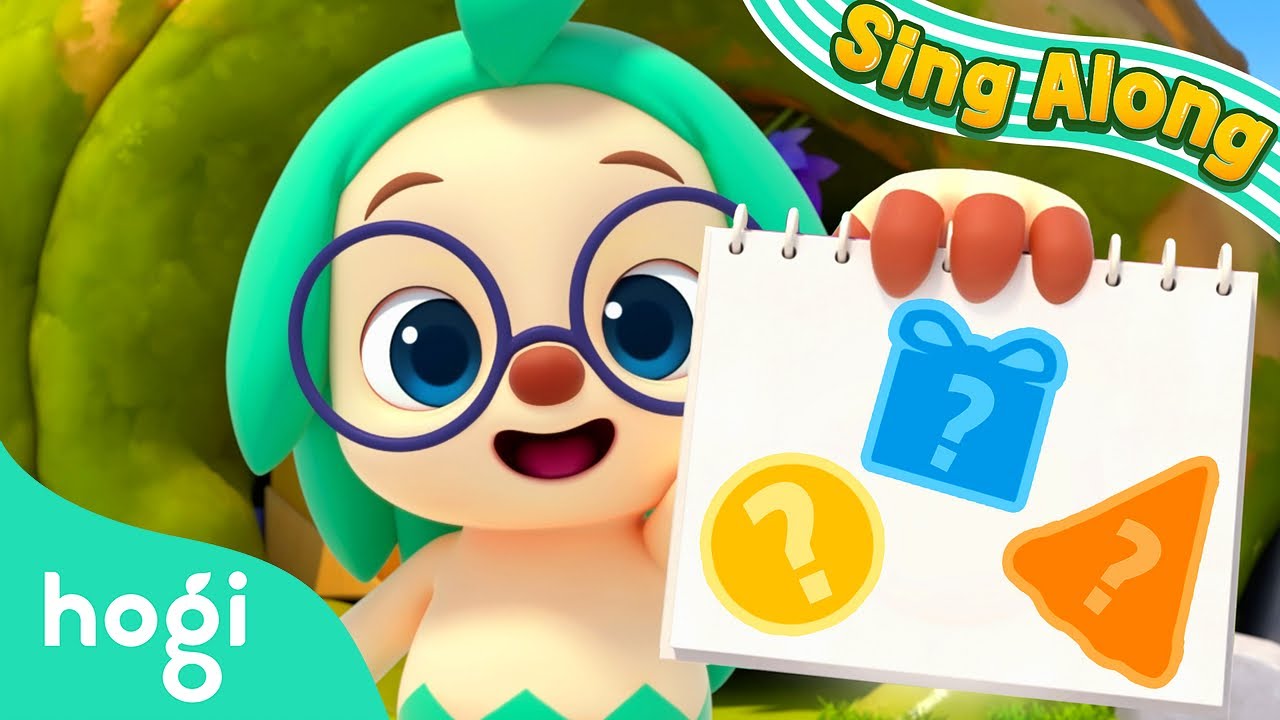Fun Shapes song for Kids | Sing Along with Hogi 5 | Shapes and ...