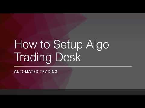 How to Setup your Algo Trading Desk? - YouTube